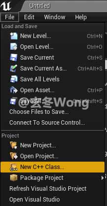 [UE4]UMG使用实例(C++)
